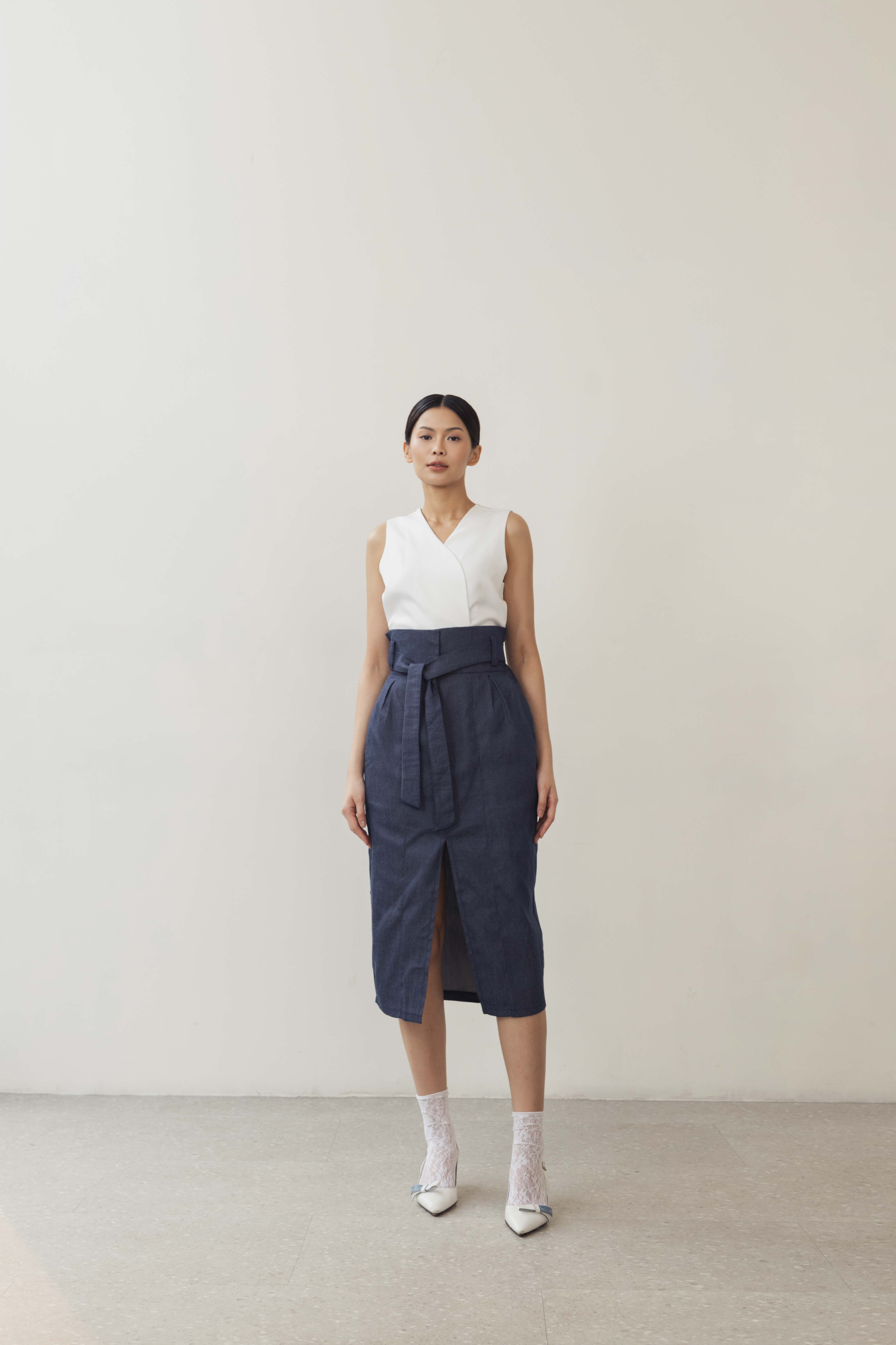 Sou Skirt In Denim | Morningsol