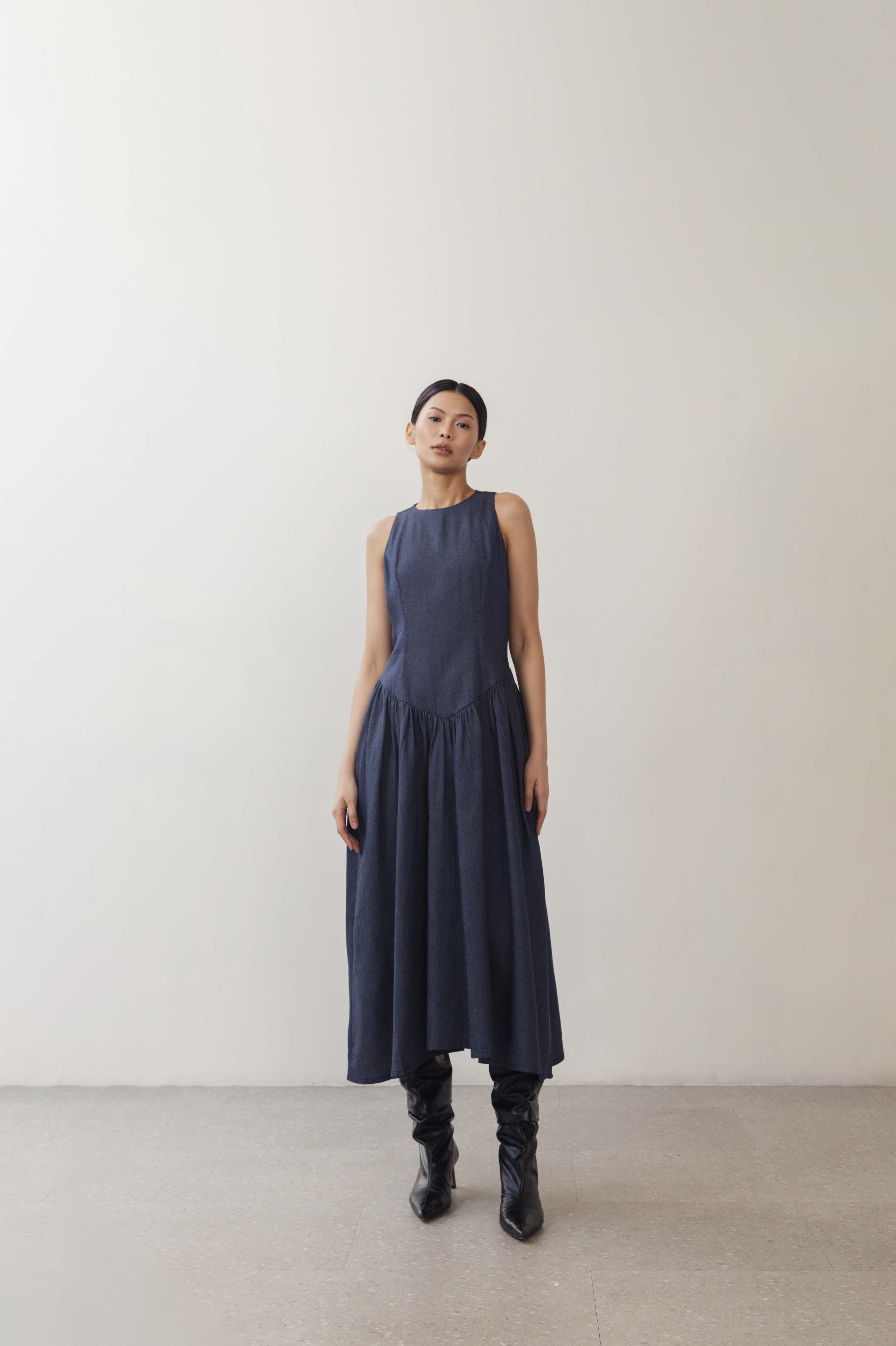 Cycle Dress In Denim | Morningsol