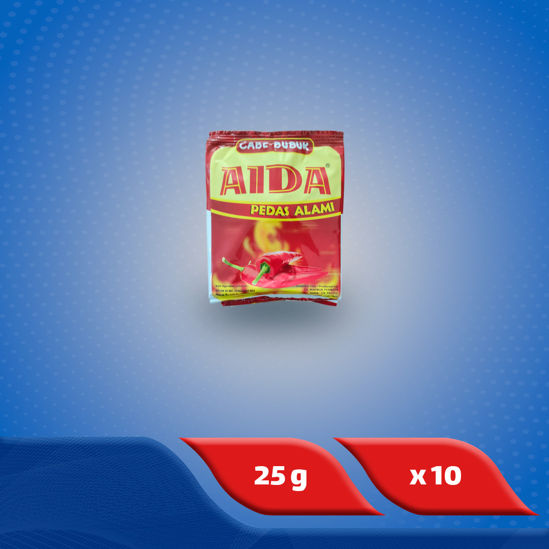 Aida Cabe Bubuk / Giling 25 g x 10 pcs | CSG