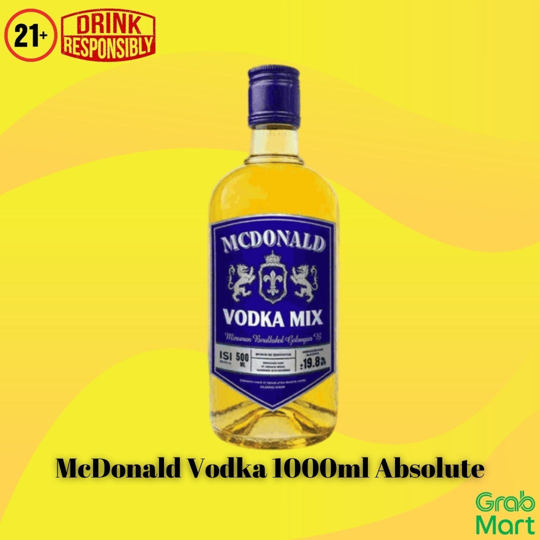 McDonald Vodka MIX 1000ml Absolute | Hore