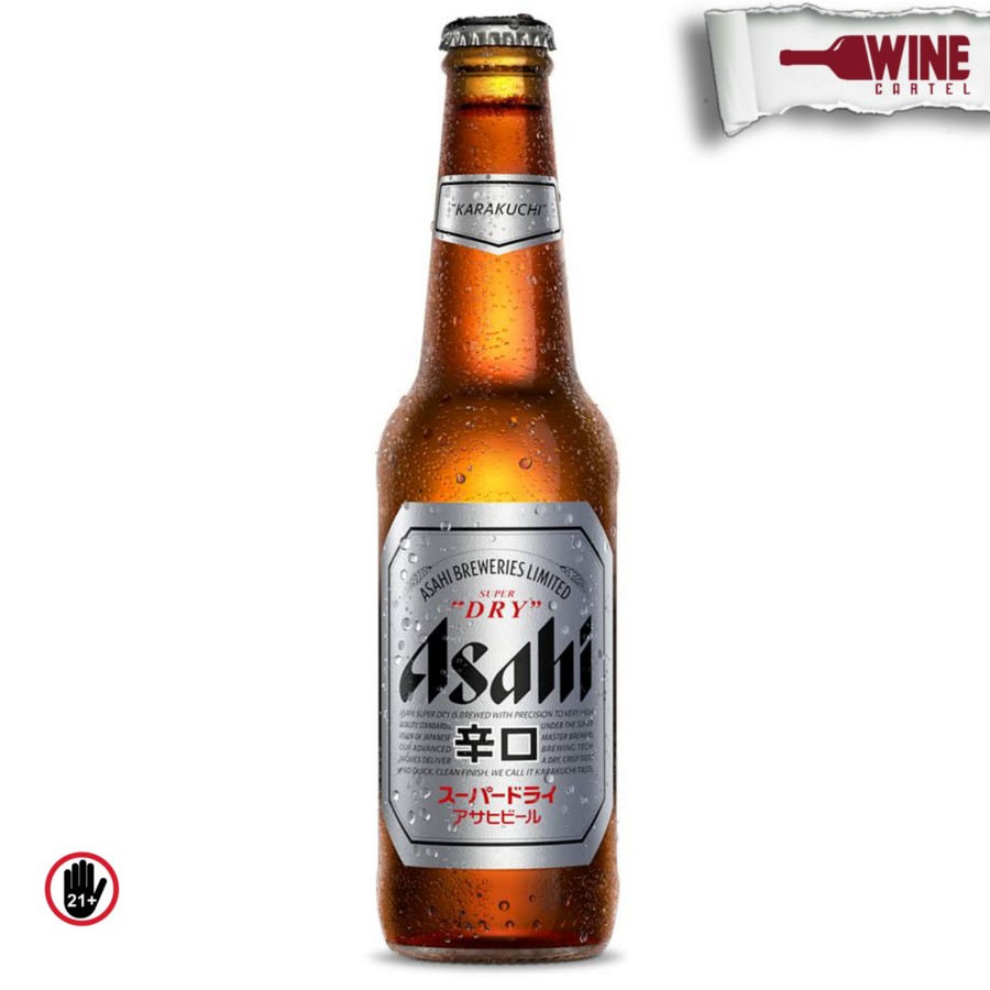 Japan Asahi Super Dry Japanese Beer Bir 330ml | Winecartel