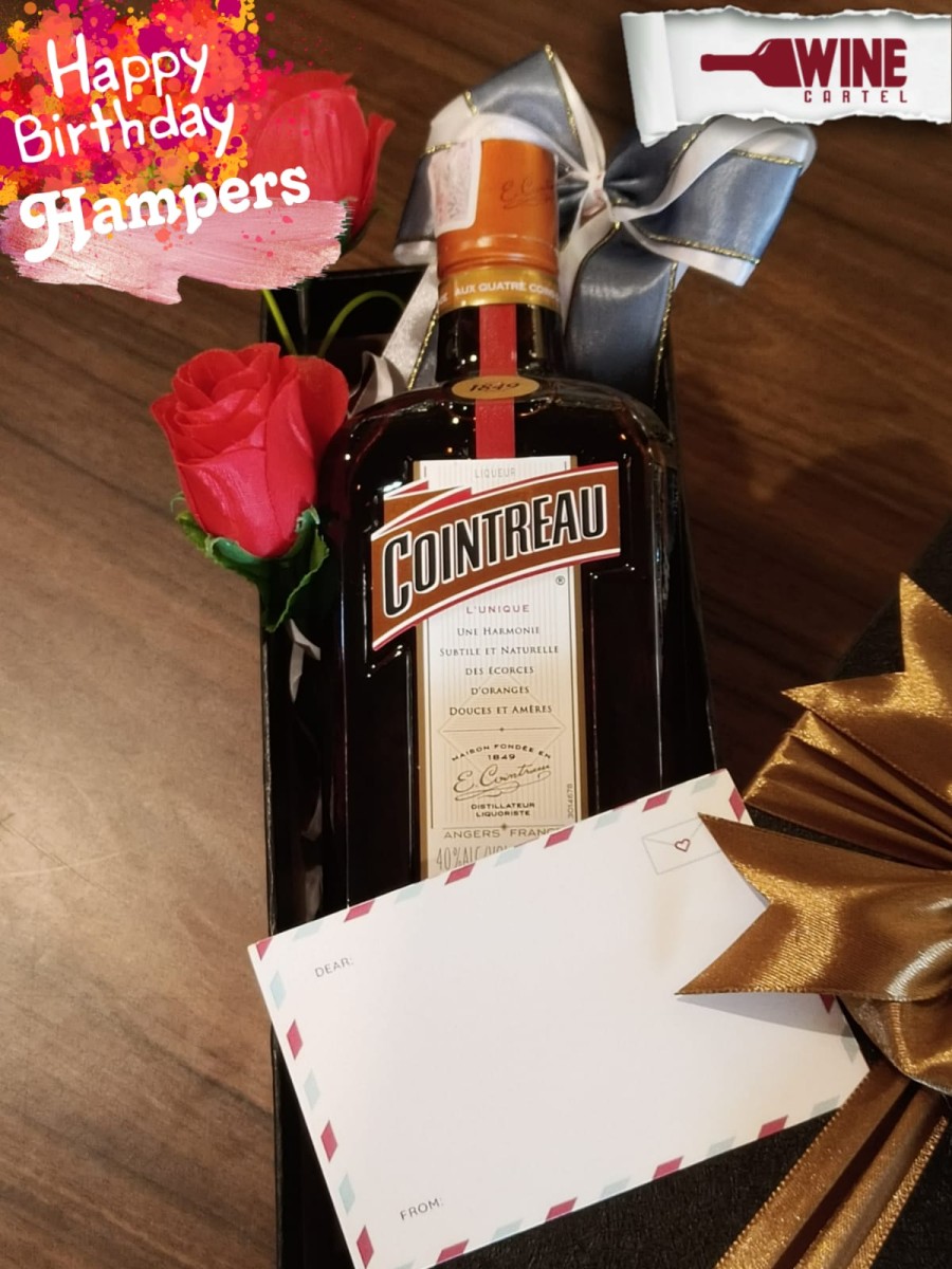 Hampers Gift Set Ulang Tahun COINTREAU French Orange Liqueur 700ml ...