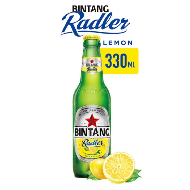 BIR BEER Bintang Radler Lemon Botol 330ml Bottle | Winecartel