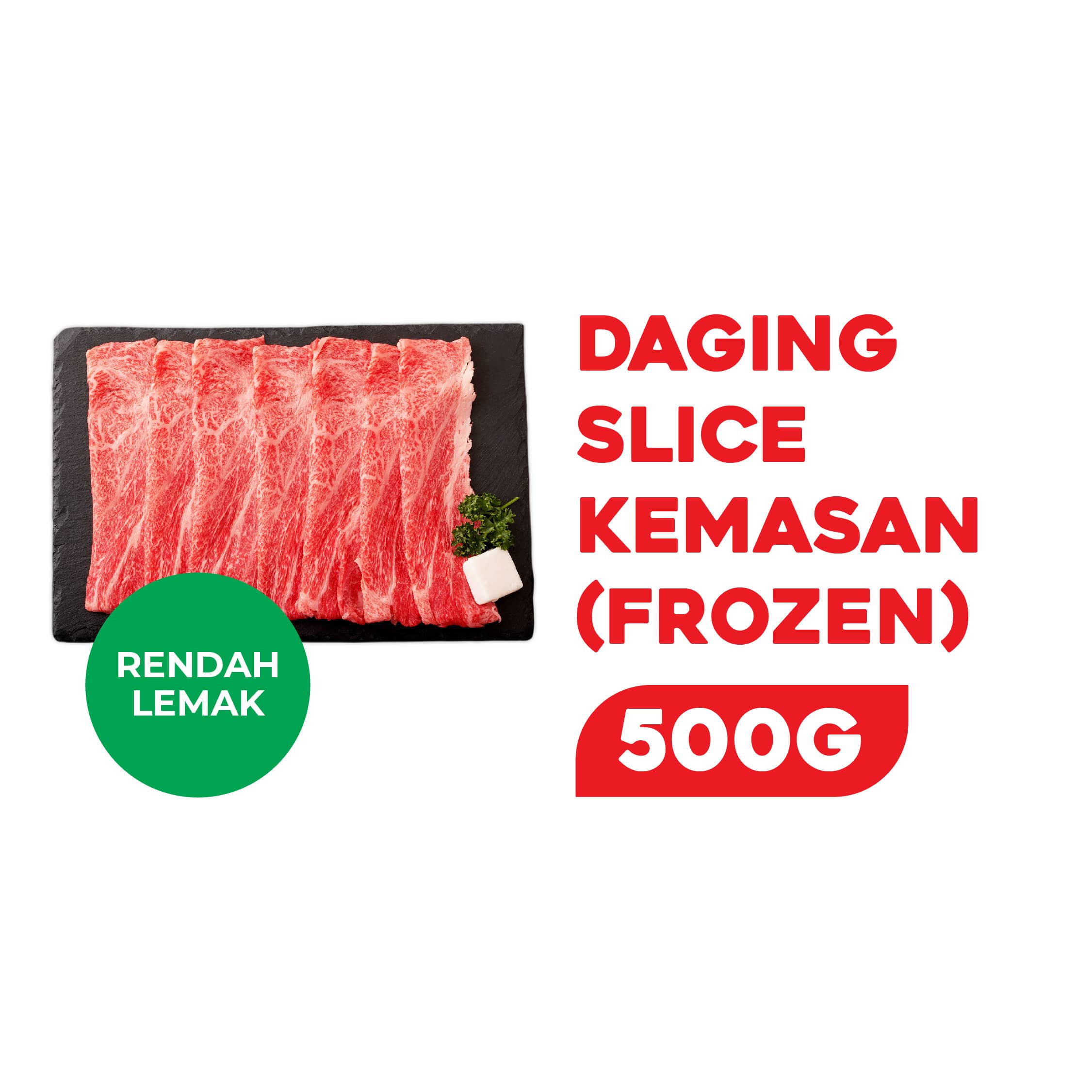 Daging Slice Rendah Lemak 500gr | FKS Mart