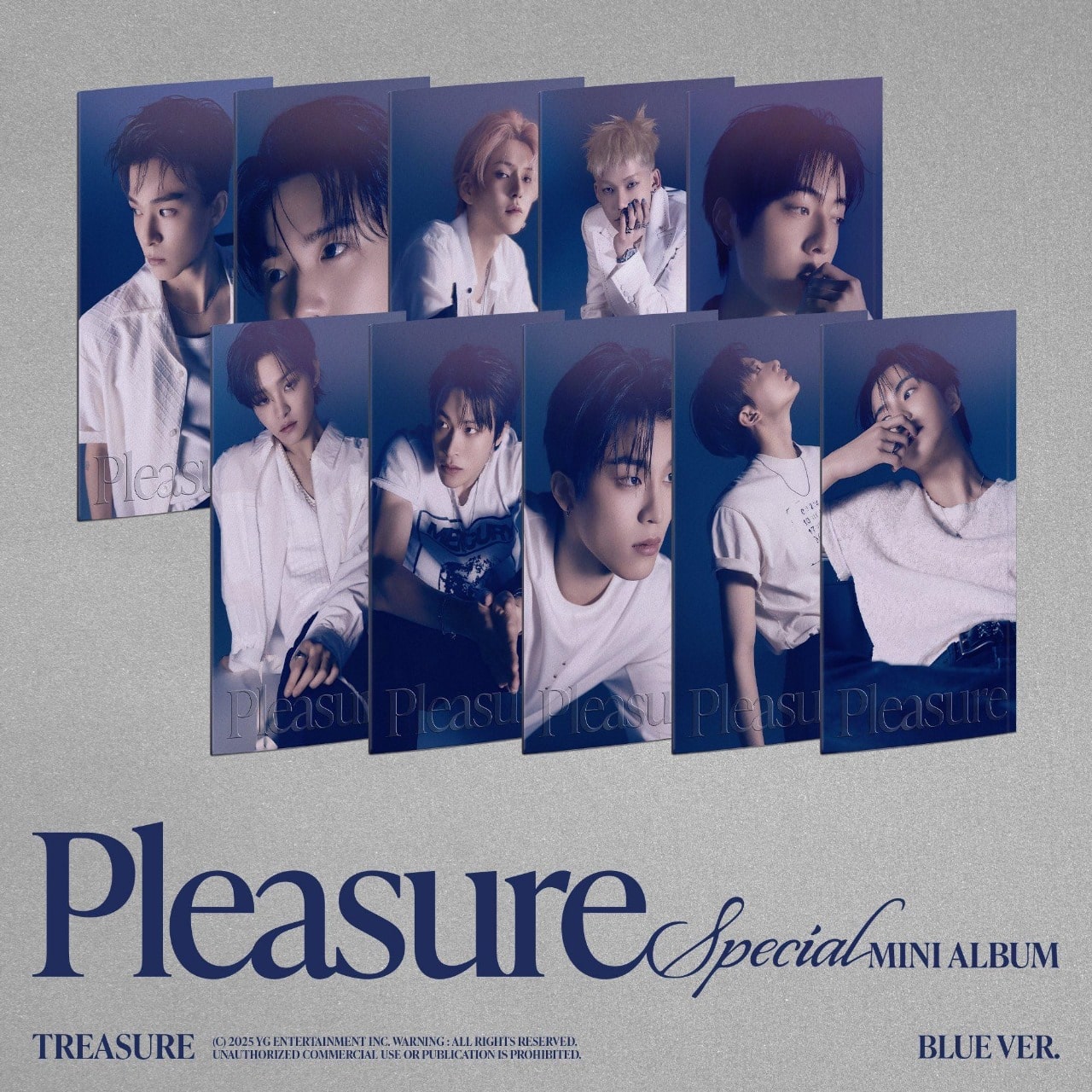 TREASURE - Special Mini Album [Pleasure] (Blue Ver.) | KPOPSALE