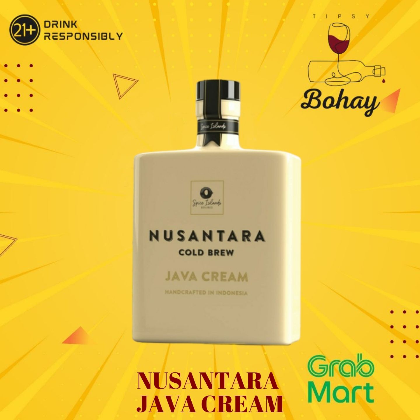 Nusantara Java Cream 750ml | Tipsy Bohay