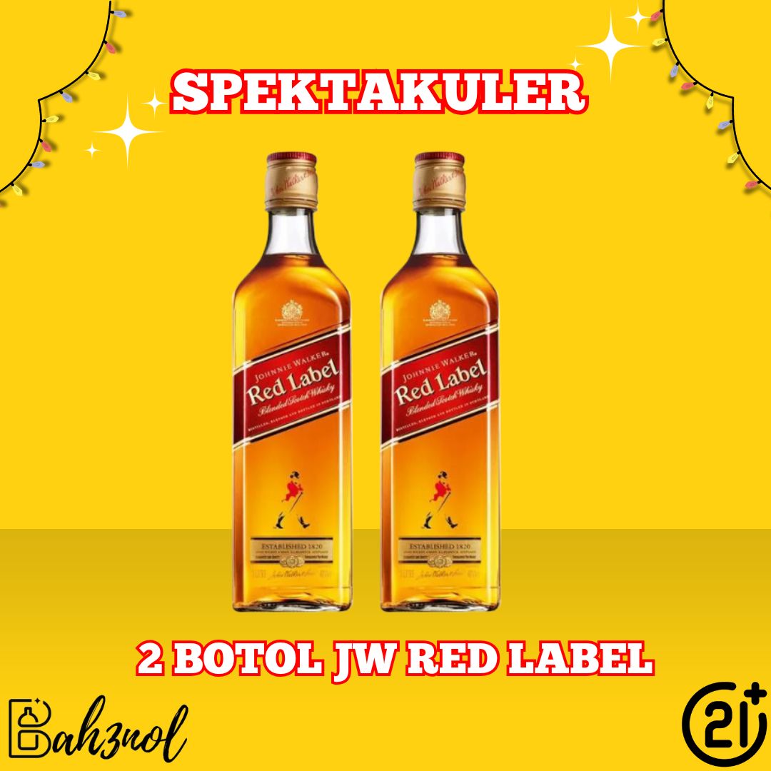 [SEPTAKULER] 2 BOTOL JW Red Label for 750K | Bah3nol