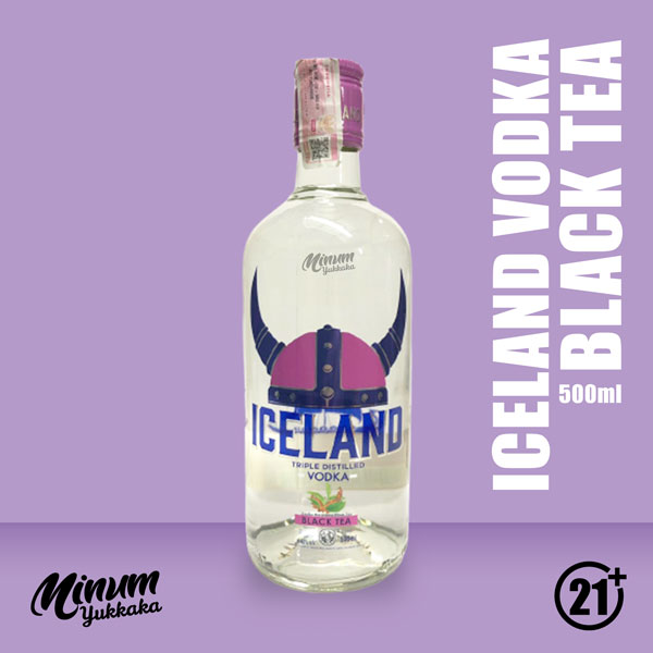 Iceland Vodka Black Tea 500ml | Minum Yuk Kaka