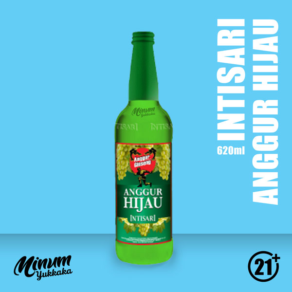 Anggur Ginseng Intisari Anggur Hijau 620ml | Minum Yuk Kaka