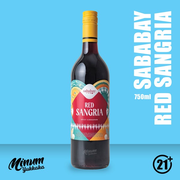 Sababay Red Sangria 750ml | Minum Yuk Kaka