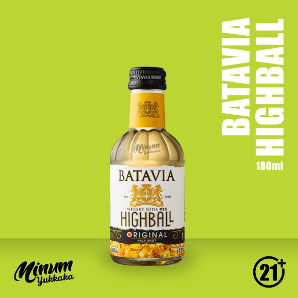 Batavia Highball 180ml | Minum Yuk Kaka