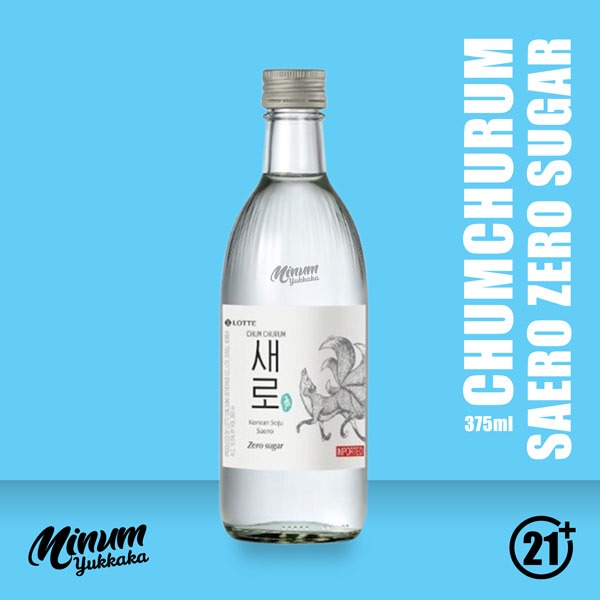 Chum Churum Saero Zero Sugar 375ml | Minum Yuk Kaka