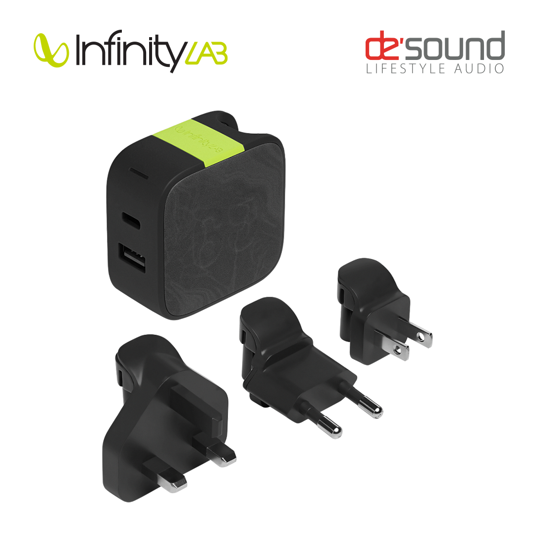 InfinityLab InstantCharger 65W PD GaN 2 USB | De Sound