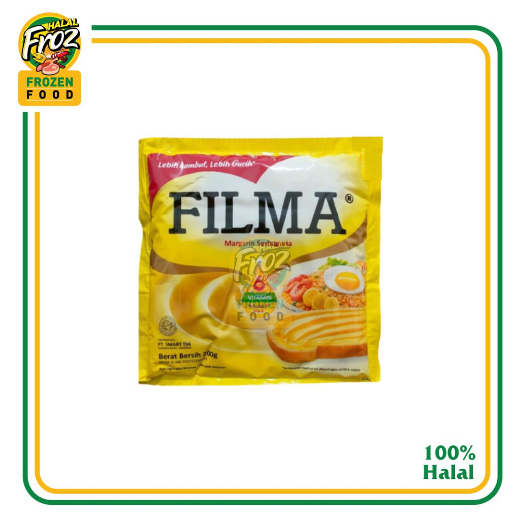Filma Margarine 200gr (60s) | Halalfroz
