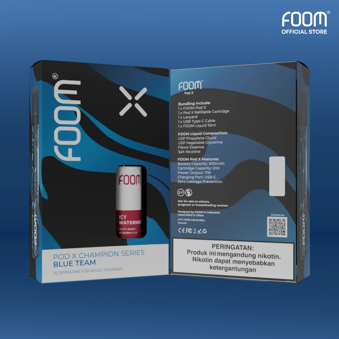 Foom Pod X Champion Series - Blue Team (Bundling Icy Watermelon) | vssmlg