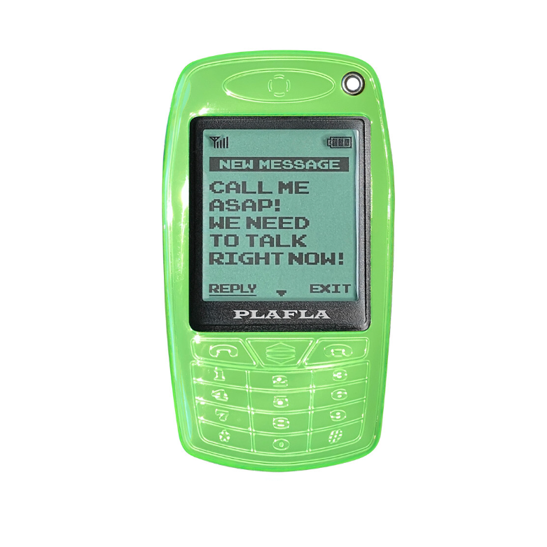 PLAFLA Frame Photo Holder 12 Phone Neon Green | Kpop Station