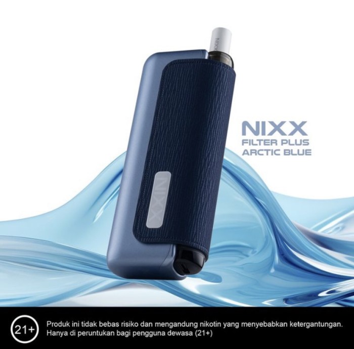 NIXX DEV BUND FILTER PLUS (+) ARCTIC BLUE X LIQ | toko depan cmr