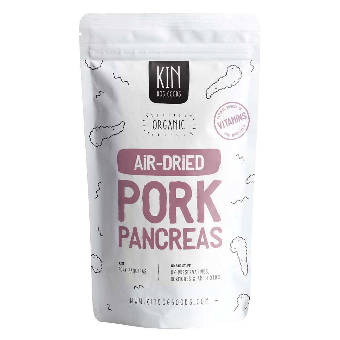 Air-Dried Pork Pancreas | KIN Dog Food Jakarta